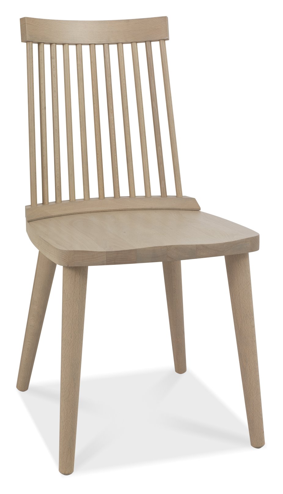 Spindle Chair | Scandi Oak | Pair - Bentley Designs
