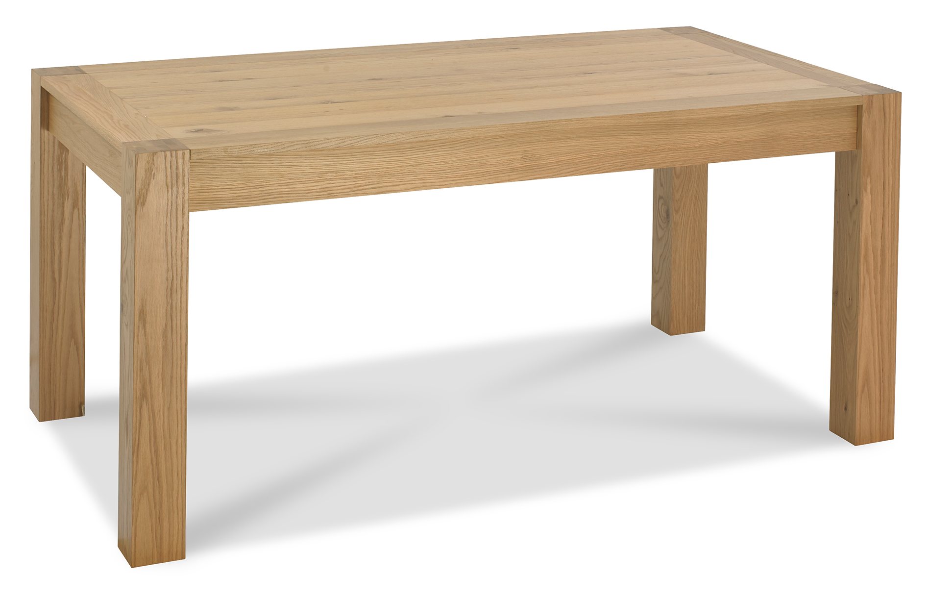 Turin Light Oak Medium End Extension Table | Dining - Bentley Designs