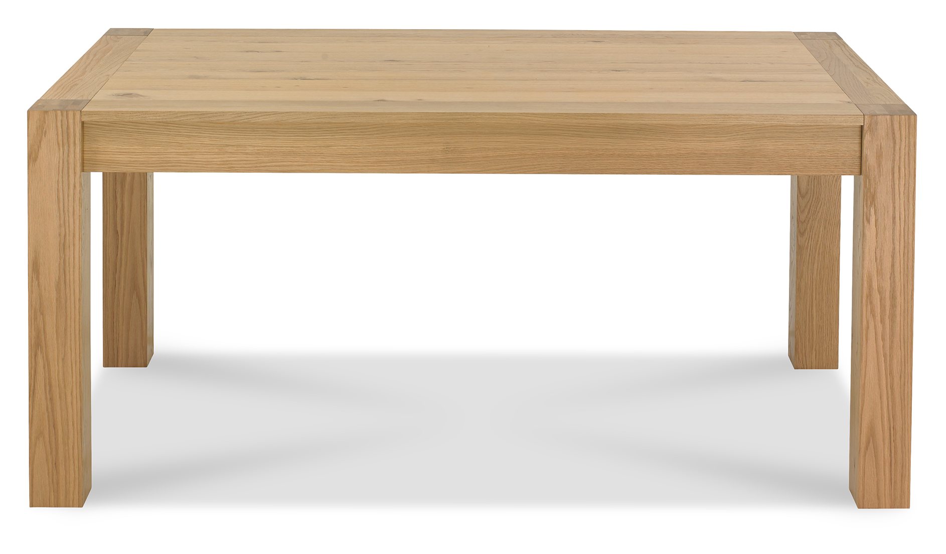 Turin Light Oak Medium End Extension Table | Dining - Bentley Designs