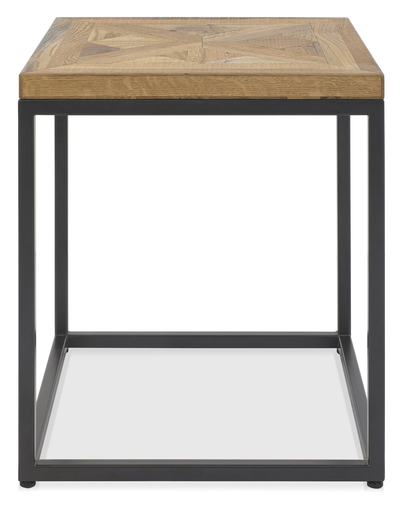 Indus Rustic Oak Lamp Table | Living Room Furniture - Bentley Designs