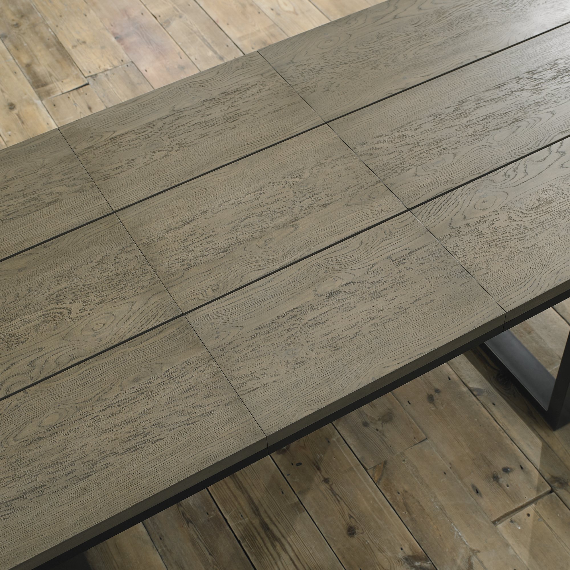 Tivoli Weathered Oak Dining Table | 6-8 Seater | Dining - Bentley Designs