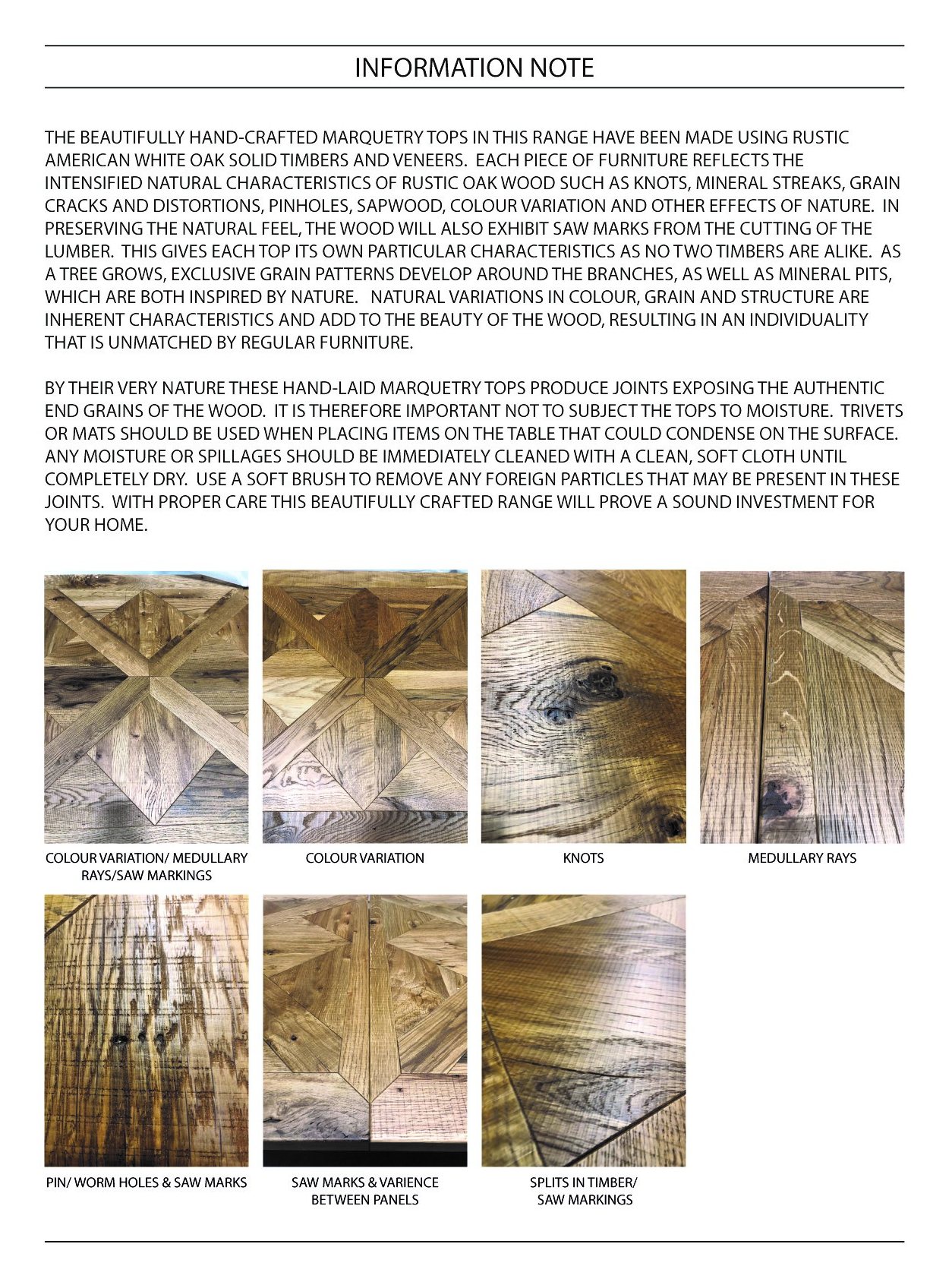 Signature Collection Ellipse Fumed Oak Wall Mirror - Living Room ...