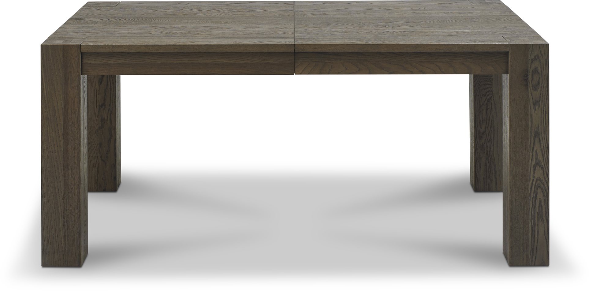 Logan Fumed Oak 6-8 Seater Table & 6 Ellipse Upholstered Chairs in Old ...