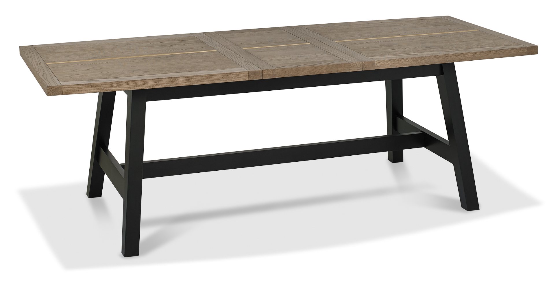 Camden Weathered Oak Dining Table | 4-6 Seater | Dining - Bentley Designs
