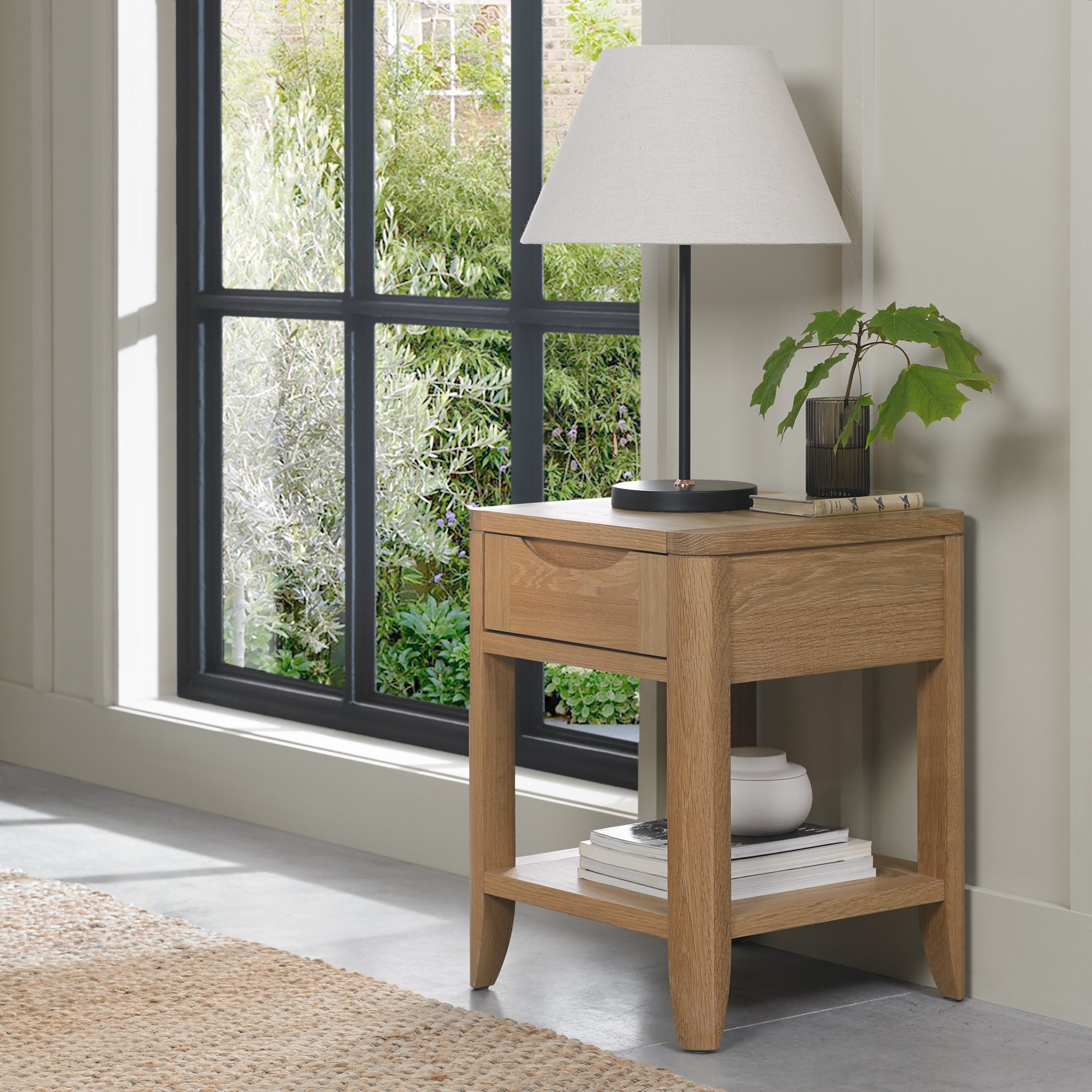 Chester Oak Lamp Table | Living Room Furniture - Bentley Designs