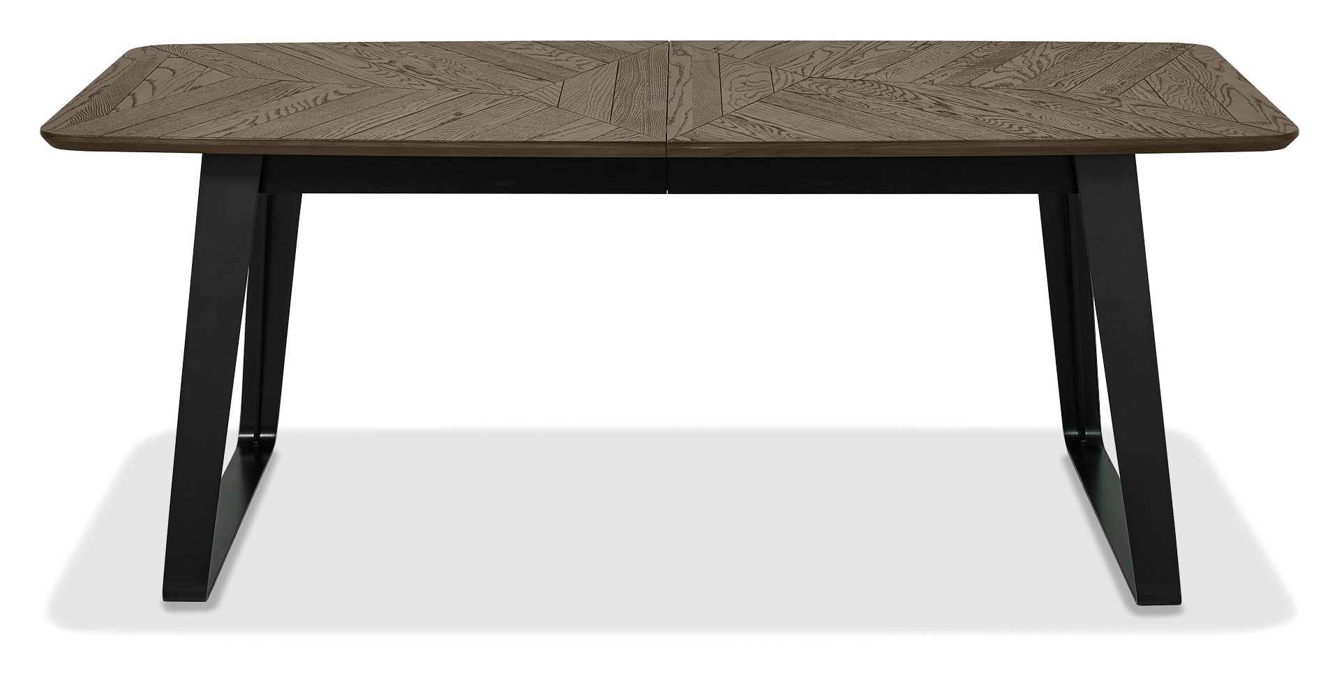 Emerson Weathered Oak and Peppercorn Dining Table | Dining - Bentley ...
