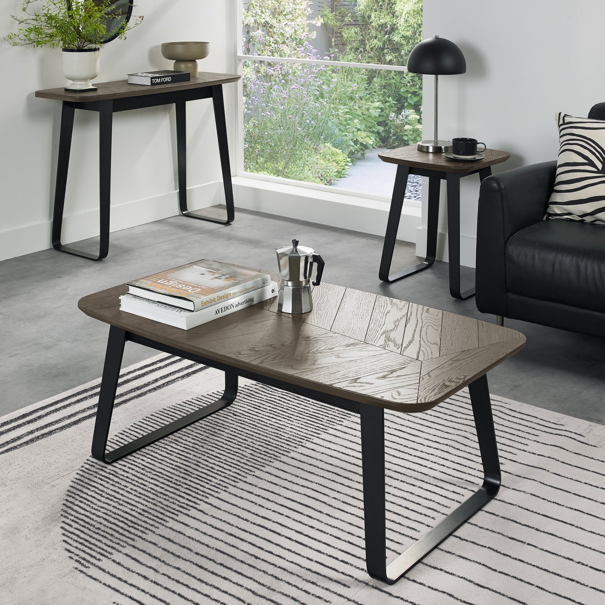 Emerson Weathered Oak Rectangular Coffee Table | Living Room - Bentley Designs