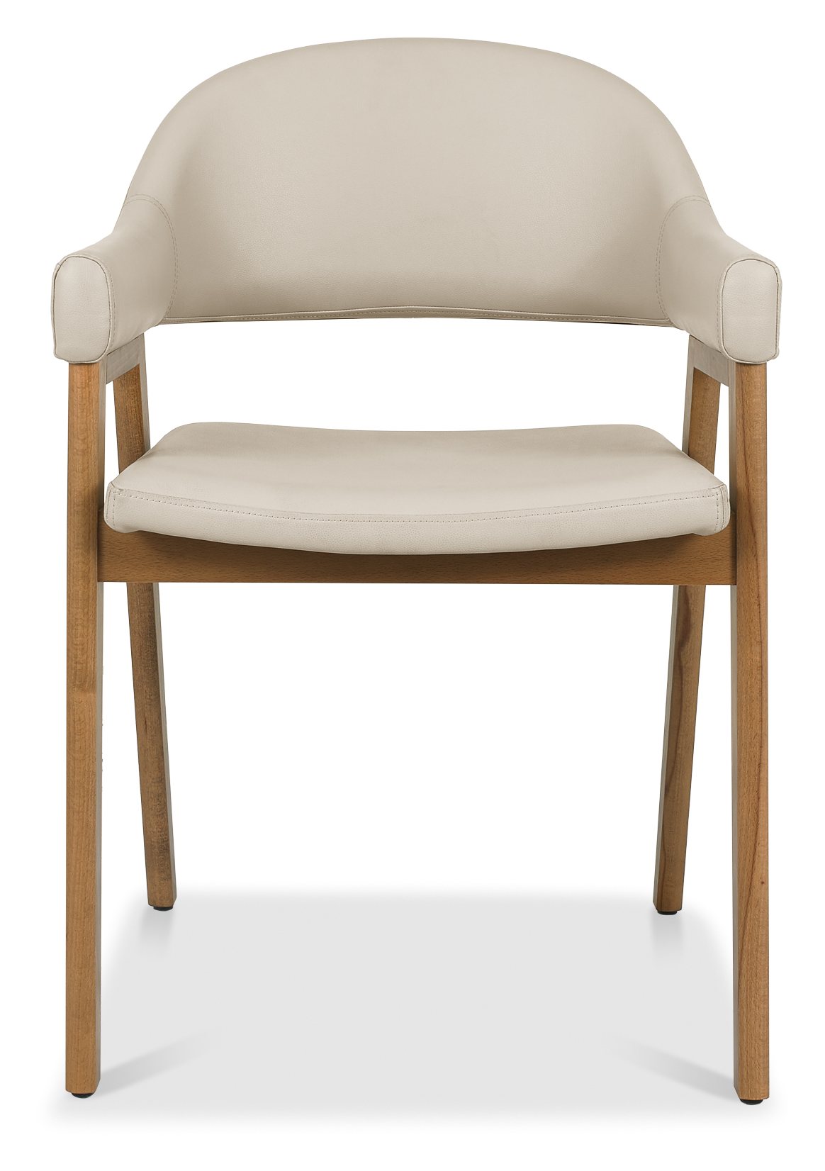 Camden Rustic Oak Upholstered Arm Chair | Dining Furniture - Bentley ...