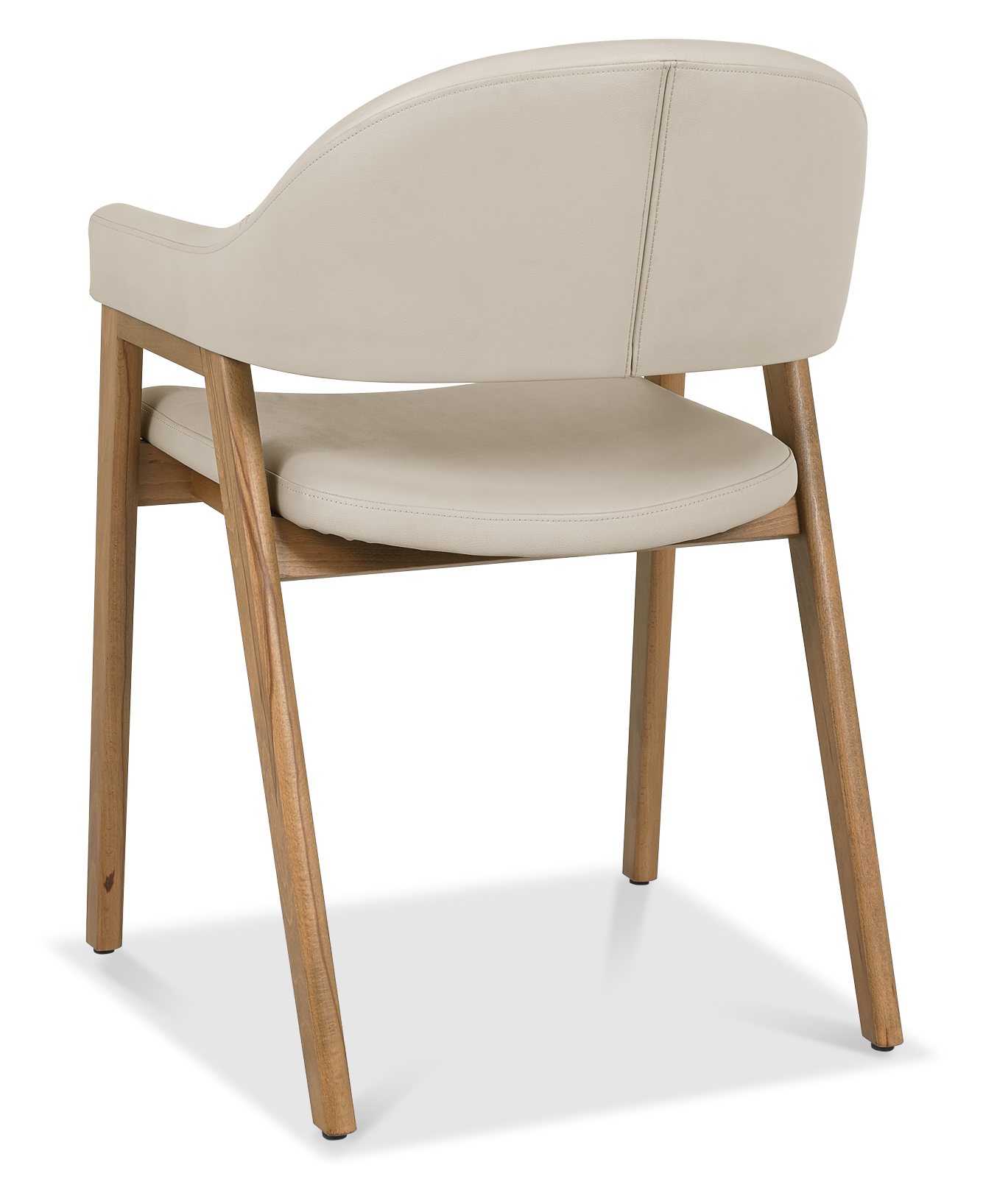 Camden Rustic Oak Upholstered Arm Chair | Dining Furniture - Bentley ...