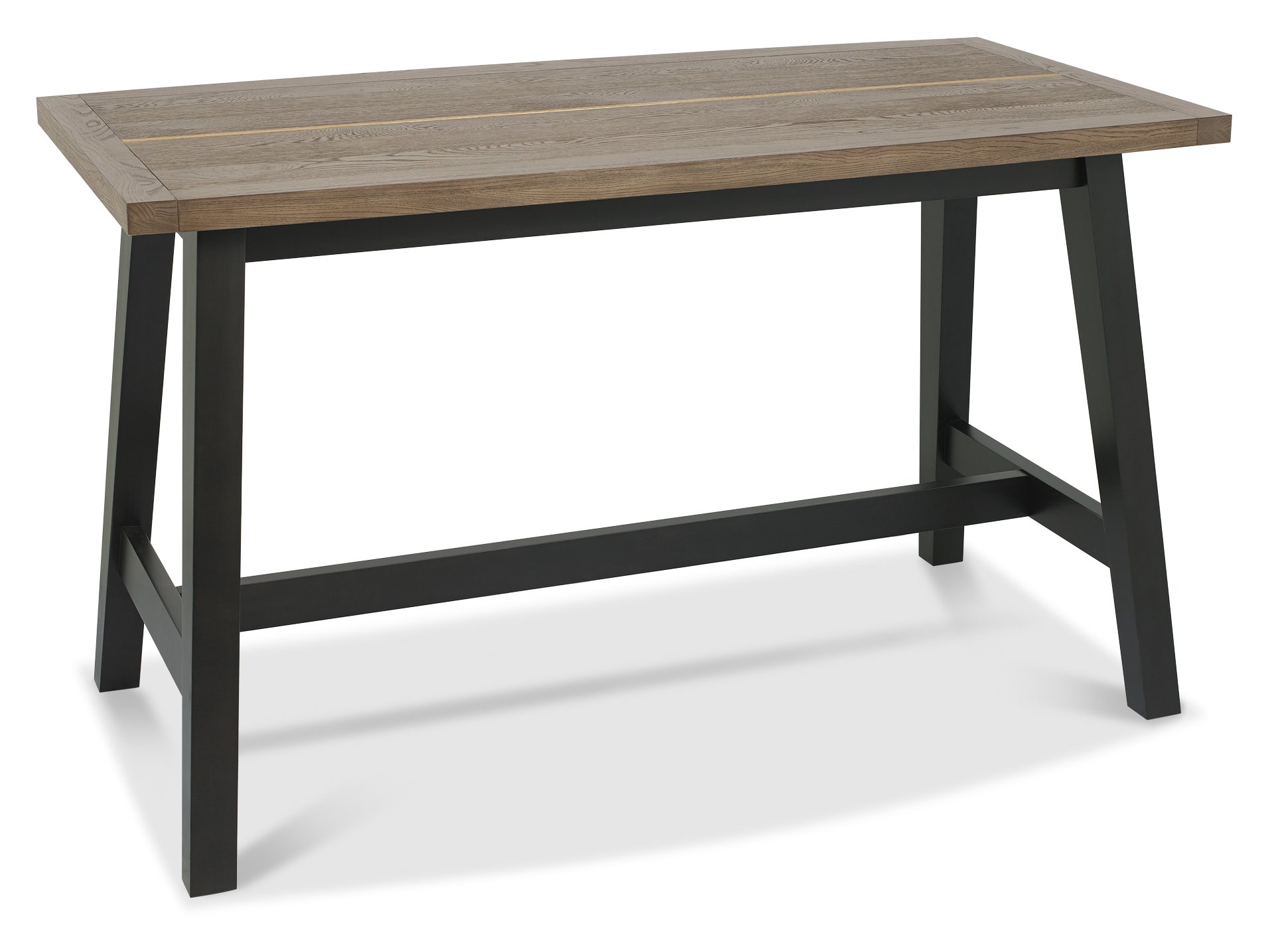 Camden Weathered Oak Bar Table | Dining Furniture - Bentley Designs