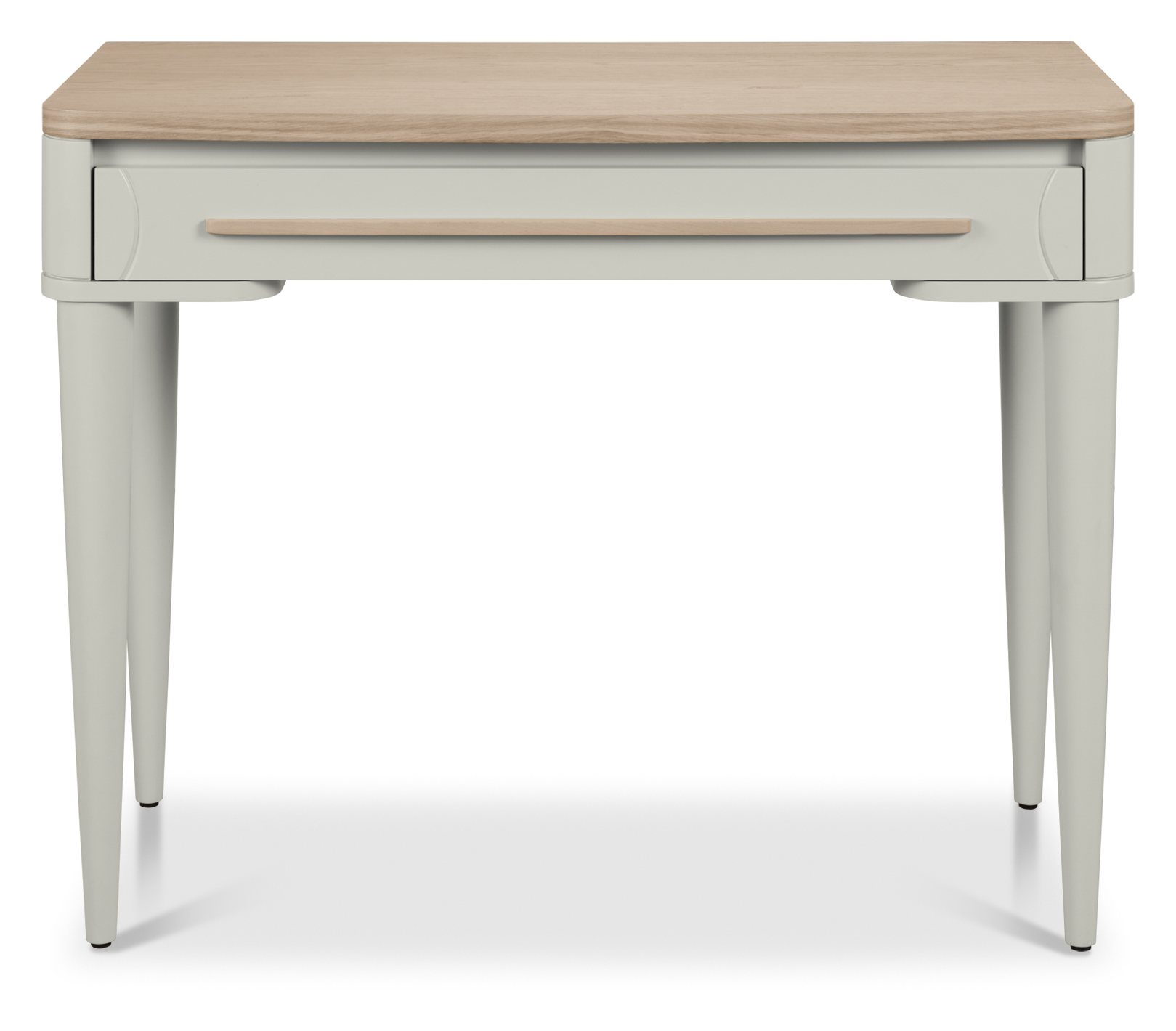 Larsen Scandi Oak & Soft Grey Dressing Table - Bentley Designs
