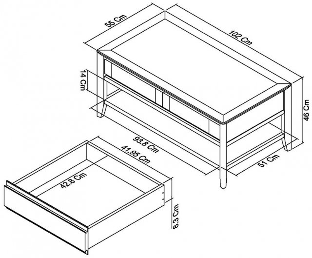 Coffee table details store