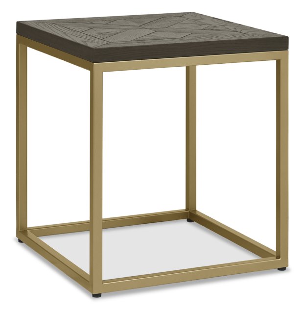 Athena Fumed Oak Lamp Table | Living Room Furniture - Bentley Designs