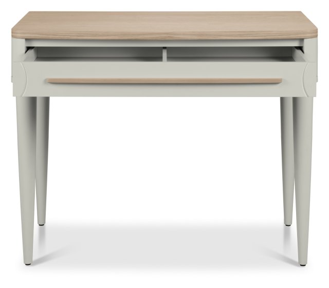 Larsen Scandi Oak & Soft Grey Dressing Table - Bentley Designs
